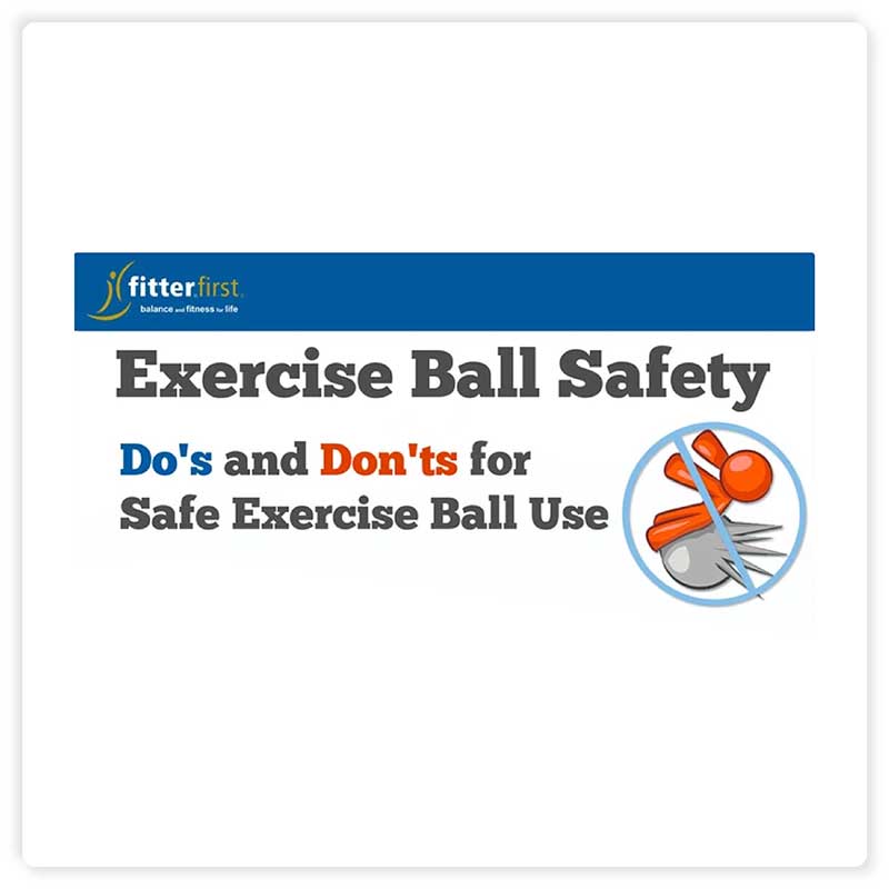Exercise Ball Safety | Download Our Guides For Training Safety ...